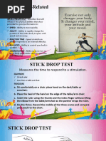 Stick Drop Test - : EQUIPMENT: 24 - Inch Ruler, Arm Chair or Table and ...
