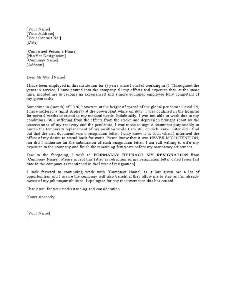 Retraction Letter | PDF