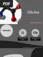 Glicina: Estructura y Funciones | PDF | Glicina