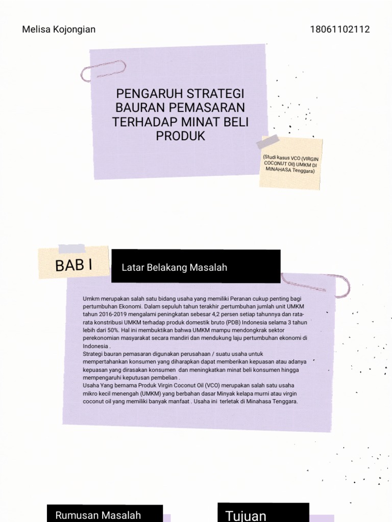 Melisa Kojongian (PPT Metlit) | PDF