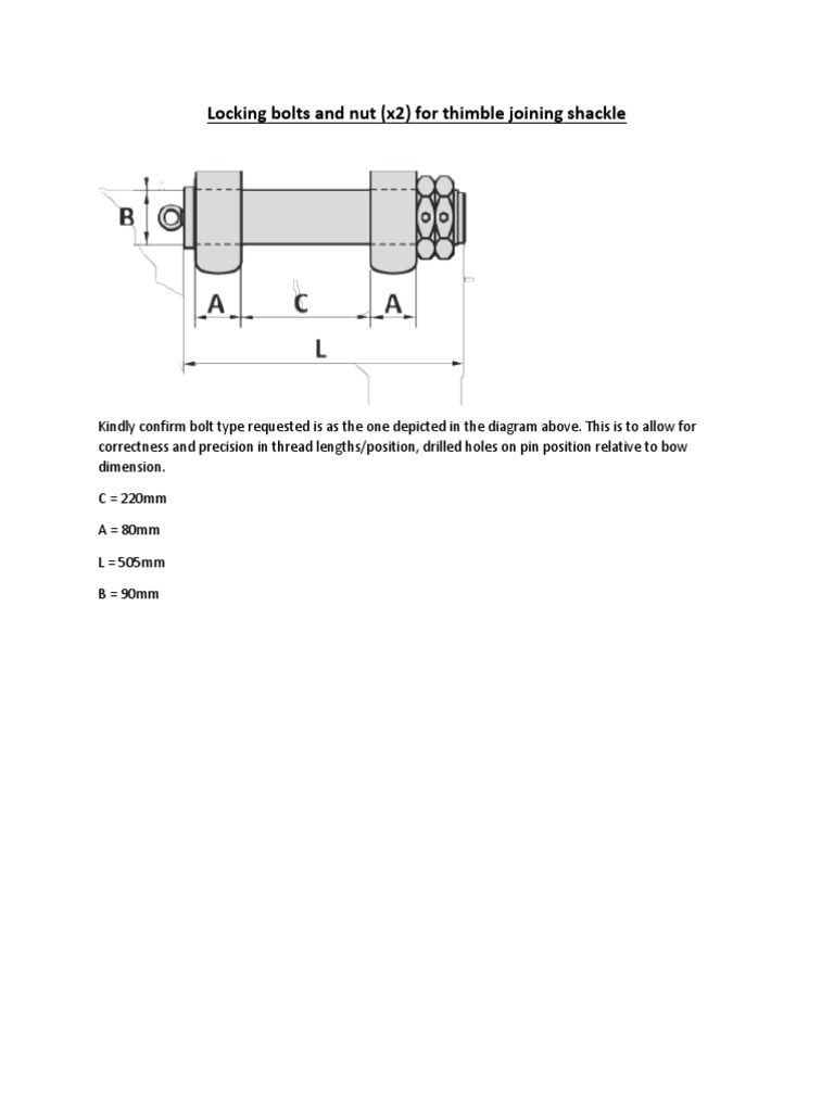 Shackle DWG | PDF
