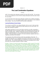 Load Combination - ASCE 7-05 | PDF | Structural Load | Moment Magnitude ...