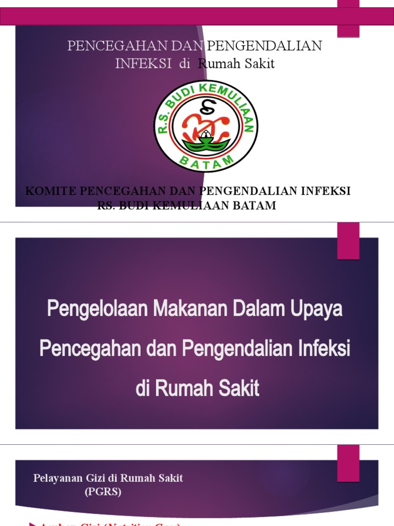 Orientasi Ppi Petugas Gizi | PDF