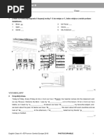 A1+ Language Test: Listening & Vocabulary | PDF