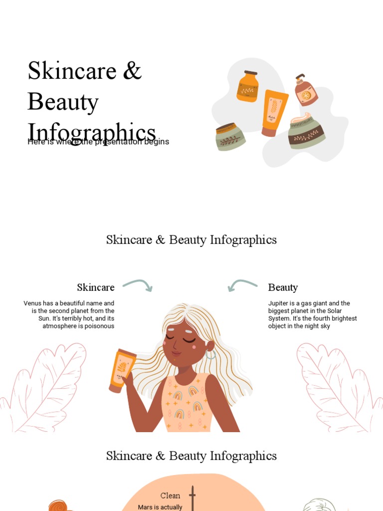 Skincare & Beauty Infographics Guide | PDF | Planets | Solar System