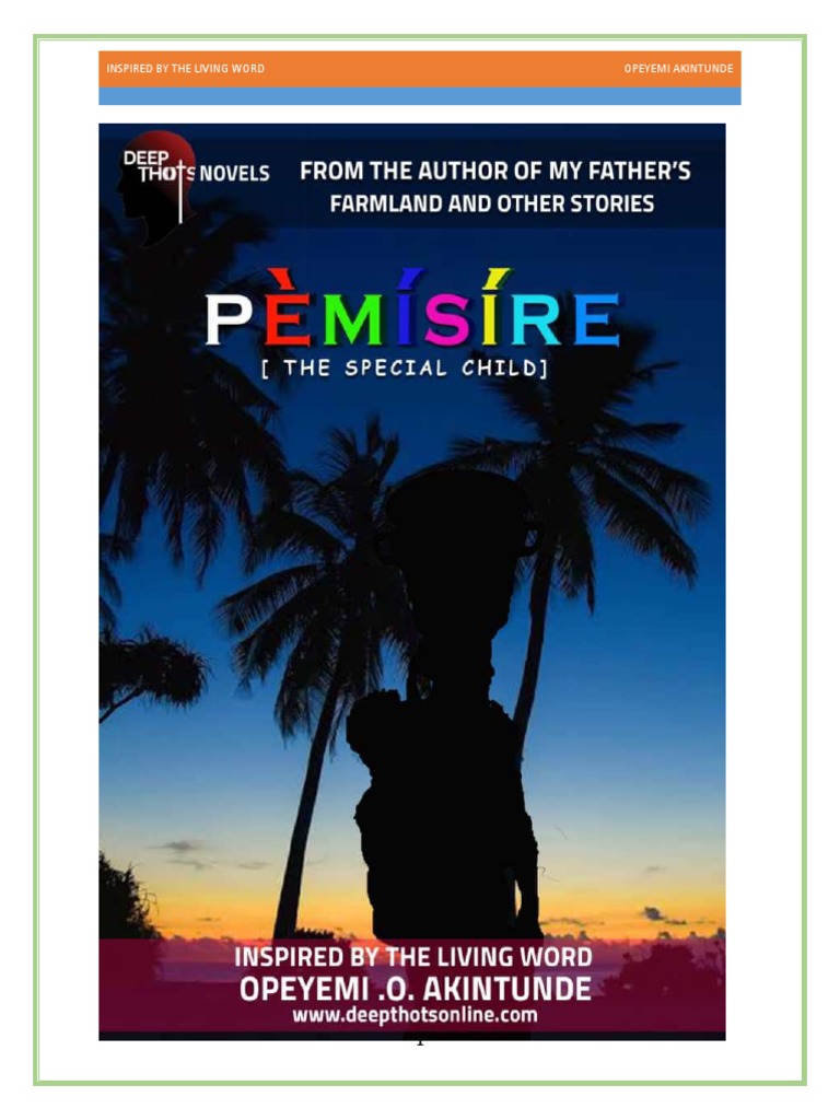 “PÈMÍSÍRE” E-NOVEL BY OPEYEMI O. AKINTUNDE | PDF | Satan | Lion