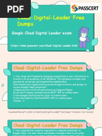 Cloud Leader Exam Sample Questions | PDF | Cloud Computing | Security