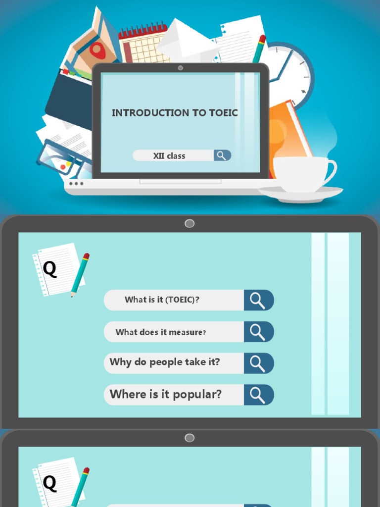 Introduction To Toeic | PDF | Cognition | Standardized Tests