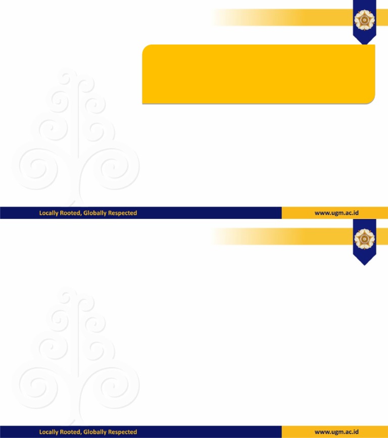 Template PPT Ugm 1 | PDF