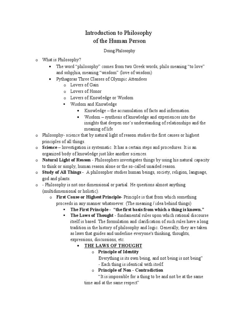 Introduction To Philosophy | PDF | Truth | Reason