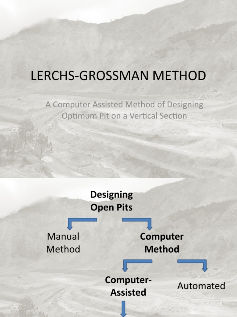 Lerchs Grossman Method | PDF | Applied Mathematics | Algorithms