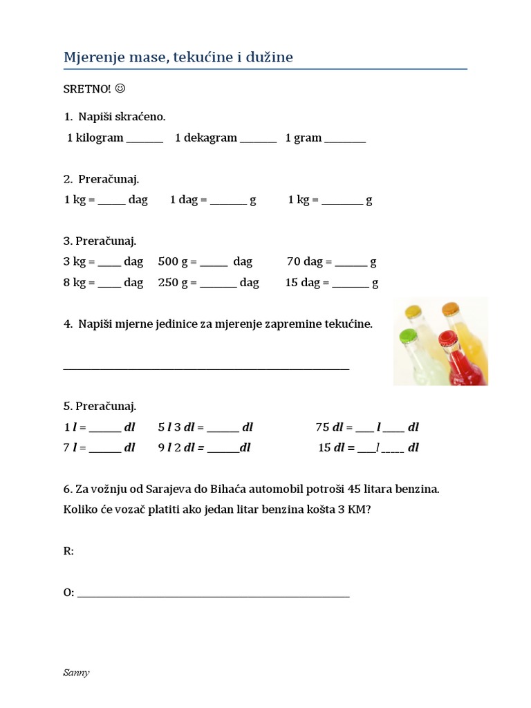 Mjerne Jedinice - NL | PDF