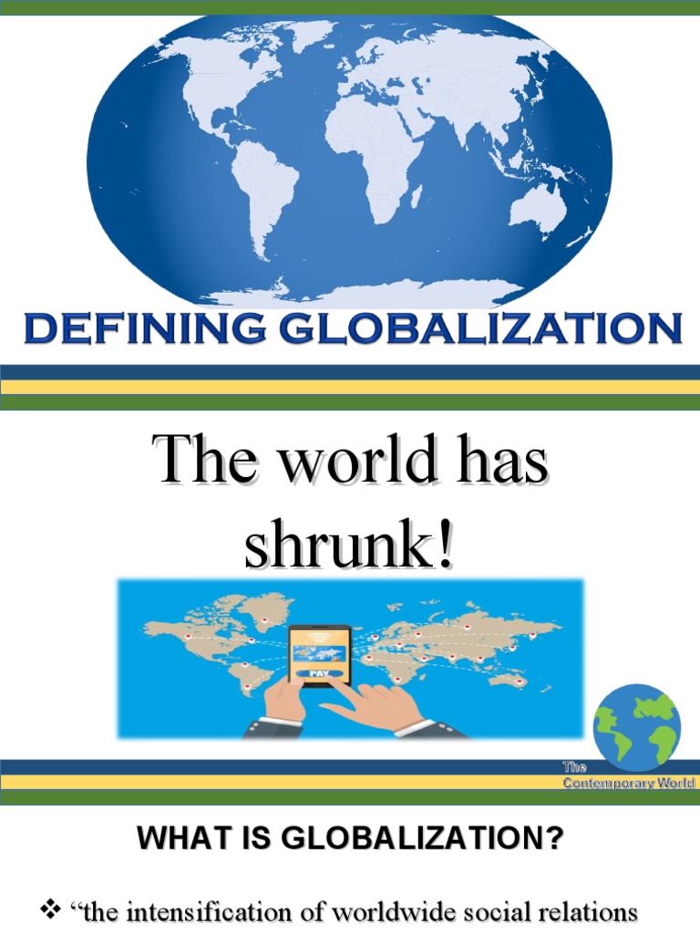 Introduction To Globalization | PDF | Globalization | Economies