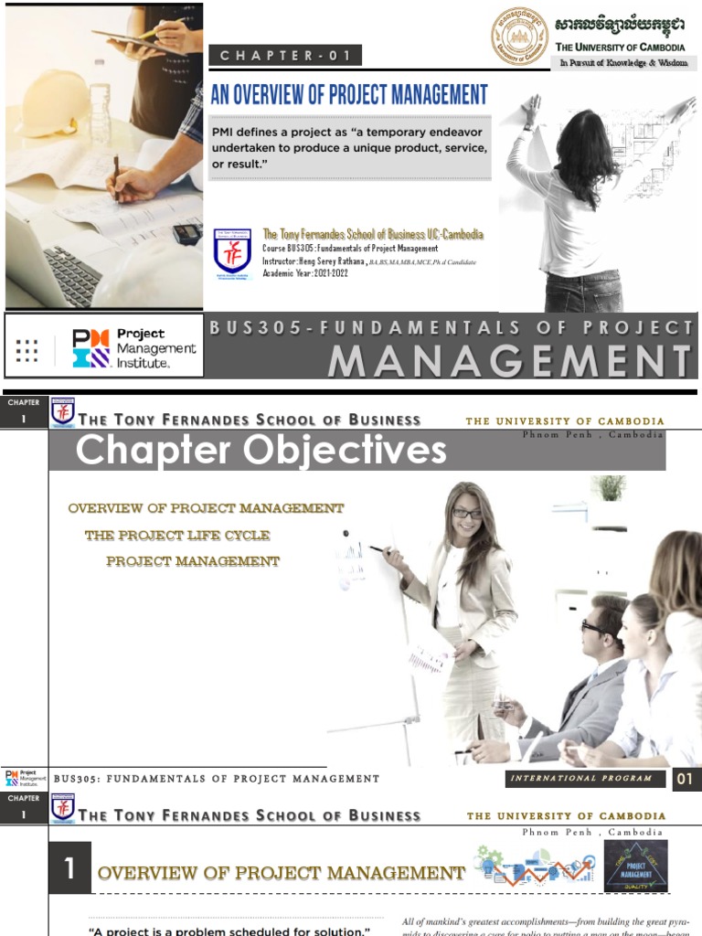 Chapter 1 - Overview of Project Management | Download Free PDF ...