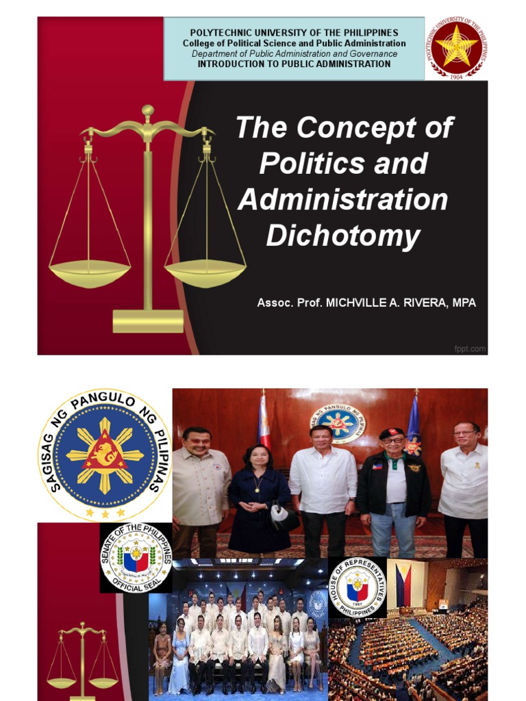 The Concept of Politics and Administration Dichotomy | PDF | Policy ...