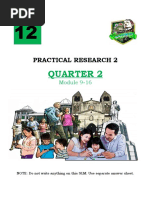 SHS Module: Data Presentation & Interpretation | PDF | Data | Statistics