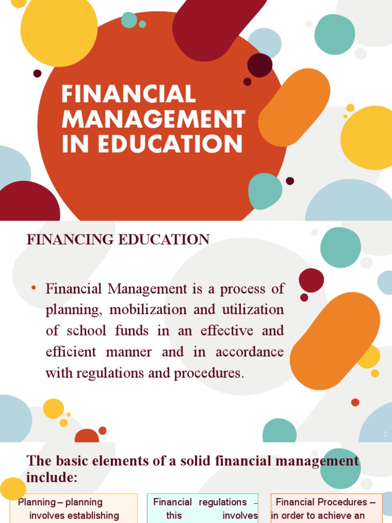 Financial Management in Education | PDF | Financial Capital | Dividend
