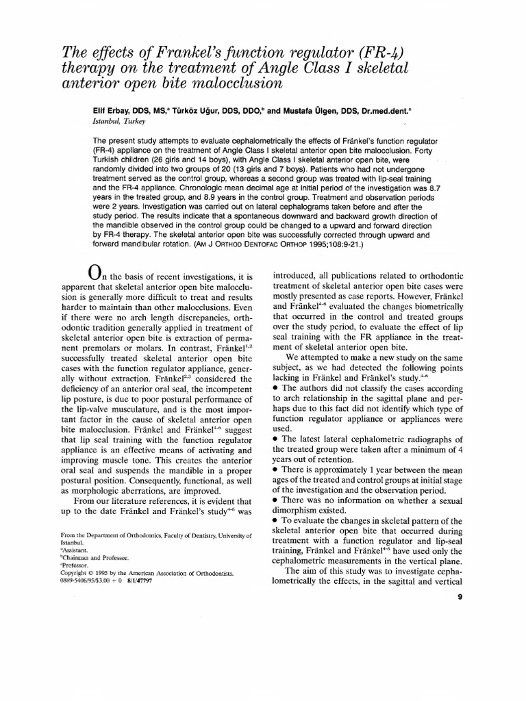 Frankel 4 | PDF | Health Sciences | Mouth