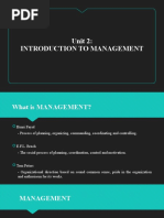 Management Notes | PDF | Leadership | Goal
