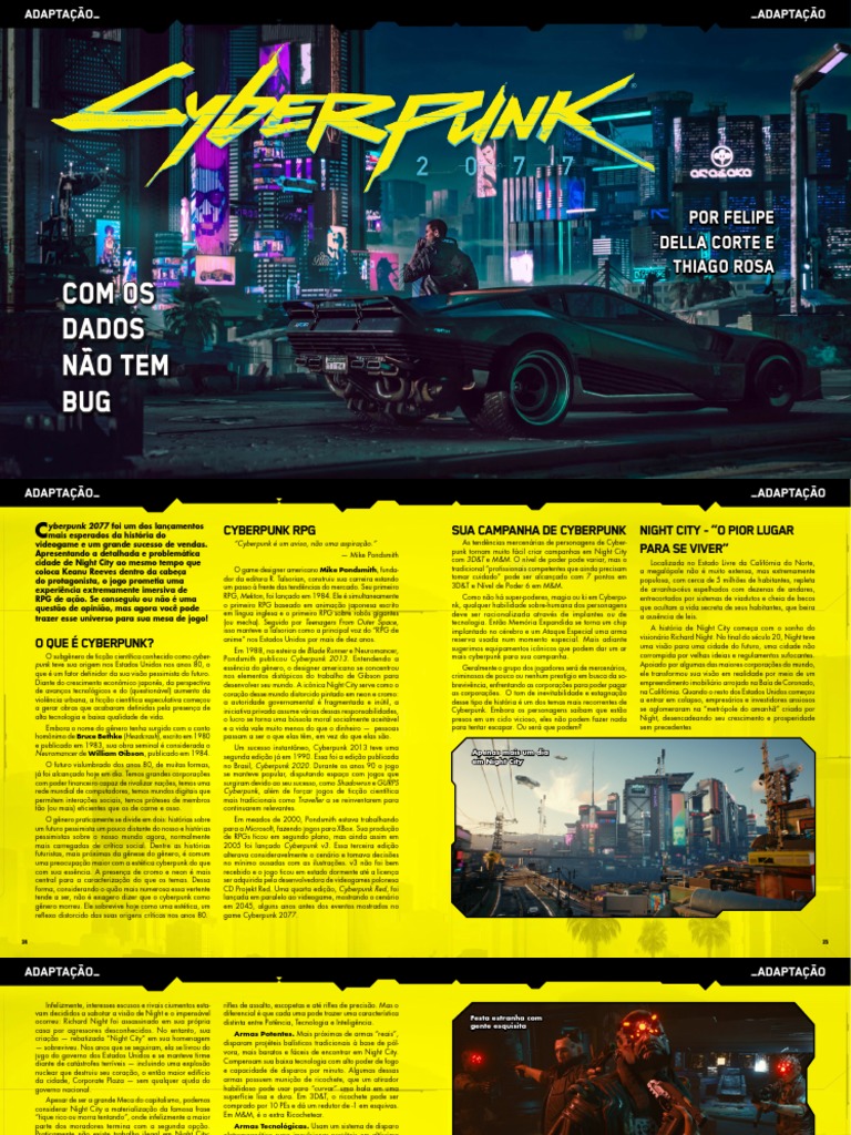 Adaptação - Cyberpunk 2077 | PDF | Munição