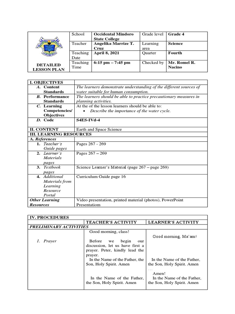 Importance of Water Cycle | PDF | Evaporation | Water