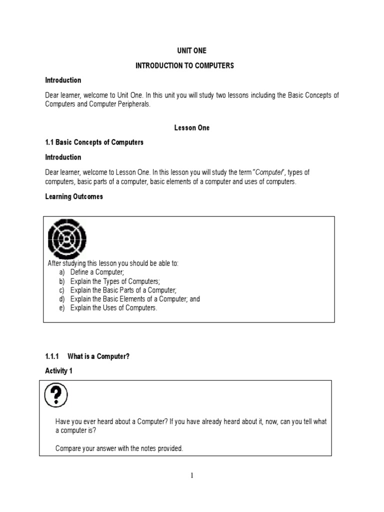 Basic Computer Application Skills | Download Free PDF | Operating ...
