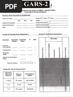 GARS 3 Spanish | PDF | Espectro autista | Sicología