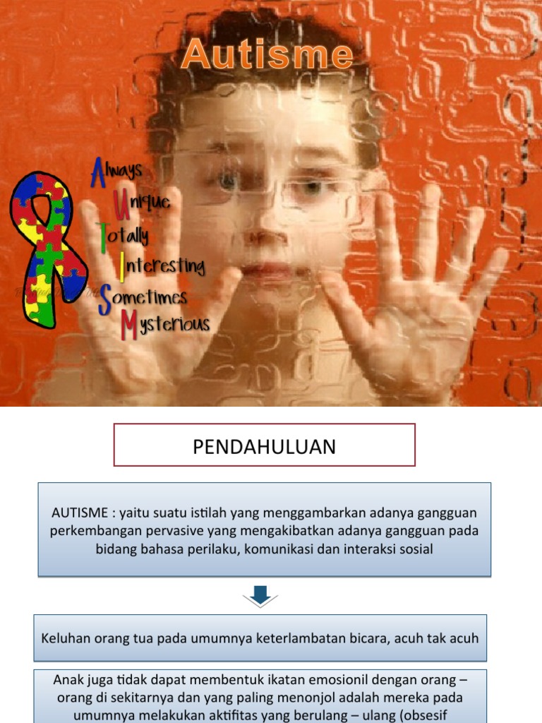 PPT Autisme | PDF | Pengembangan Diri | Sains & Matematika