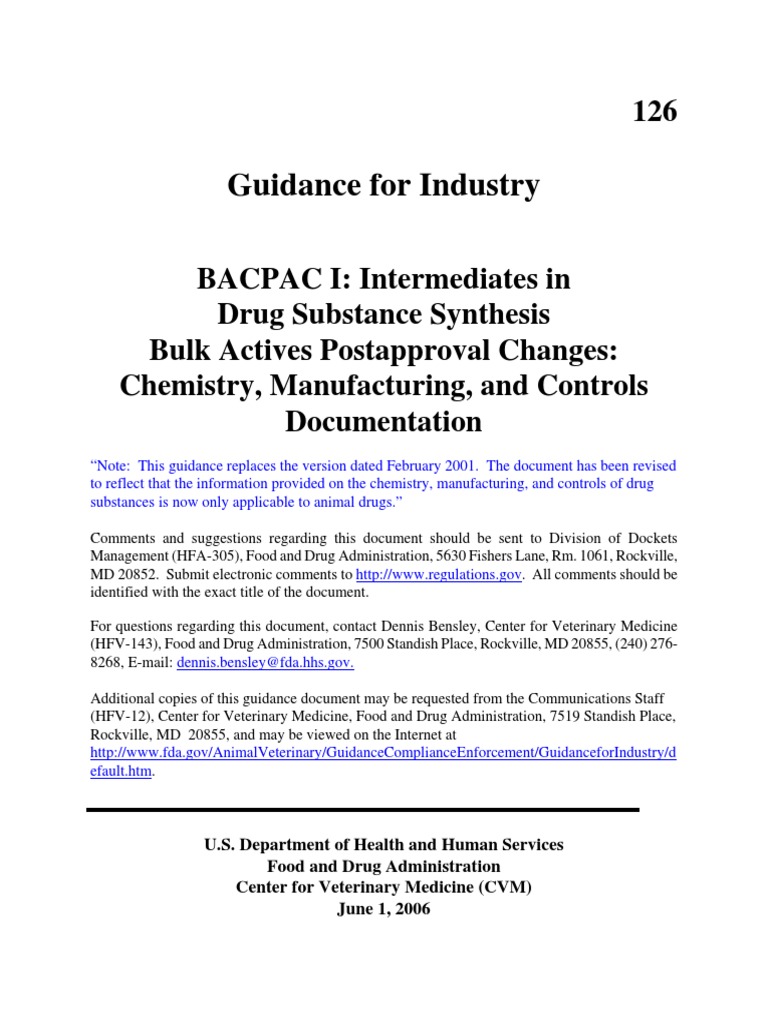 Guidance For Industry | PDF | Food And Drug Administration ...