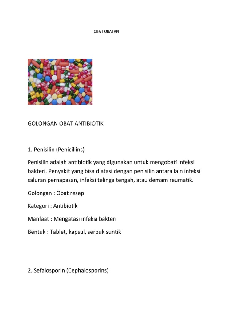 Obat Obatan-Wps Office | PDF