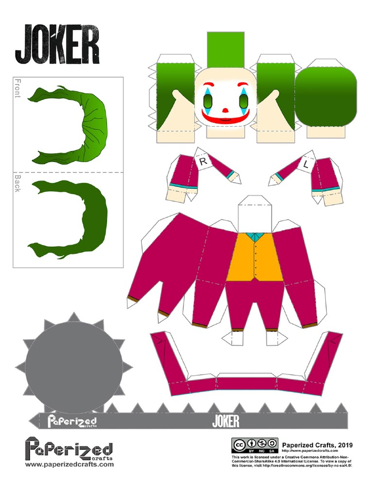 Joker Papercraft | PDF