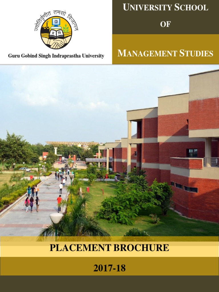 USMS Placement Brochure 2017-18 v11 | PDF | Business | Economies