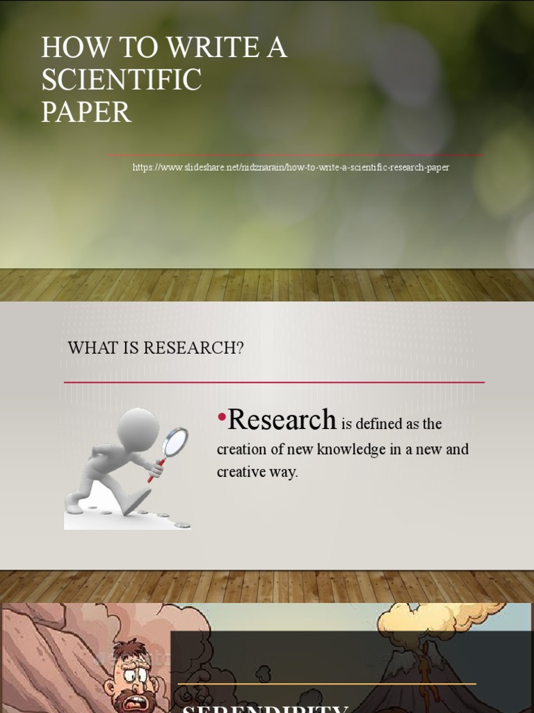 How To Write Scientific Paper Final | PDF | Experiment | Science