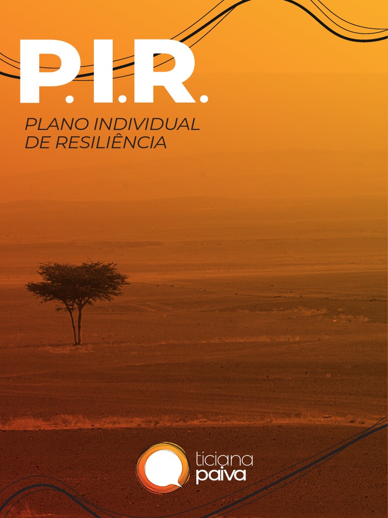 PIR - Plano Individual de Resiliência | PDF