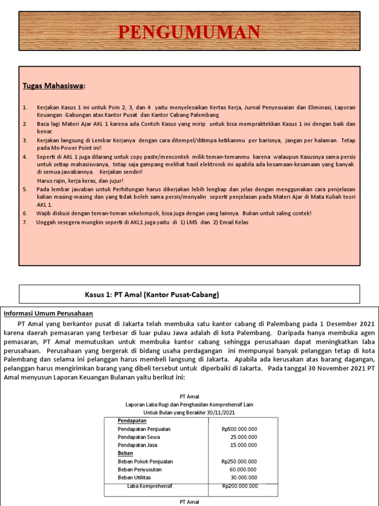 11 - Irma Febe Suriani Zebua - 5ad - Prak. Akl - Kasus 1 (3) - 1 | PDF