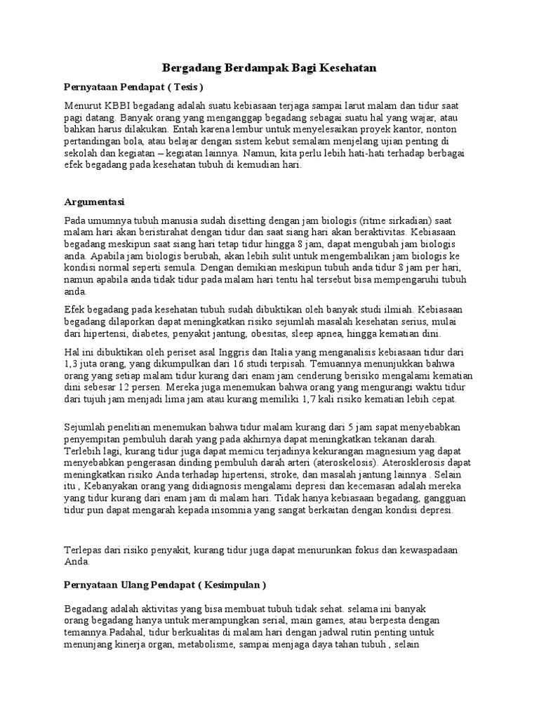 Teks Editorial Contoh | PDF