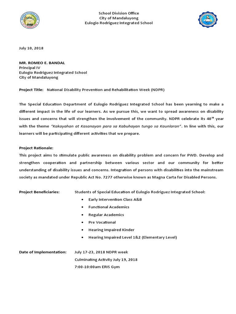 School Division Office | PDF | Inclusion (Education) | Special Education