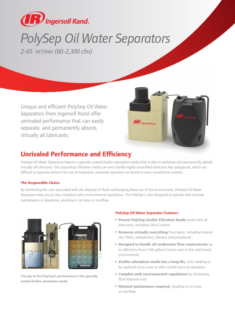IRITS 0618 061 PolySep Oil Water Separators Screen | PDF | Adsorption ...