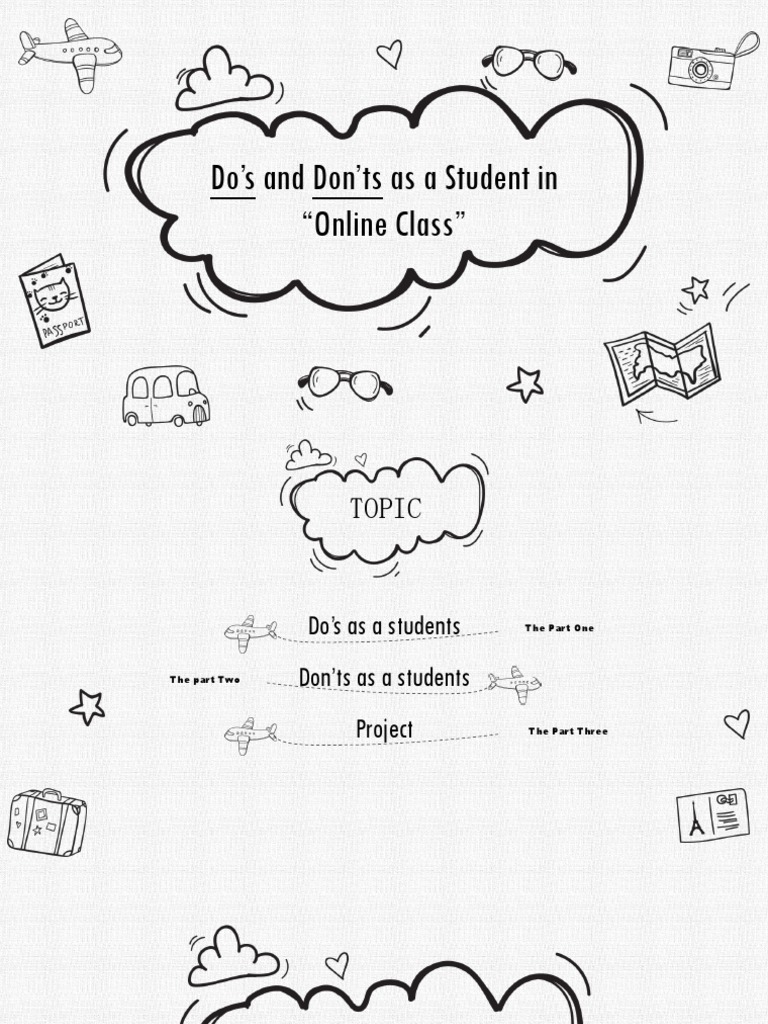 Do's and Don'Ts As A Student in Online Class | Download Free PDF ...