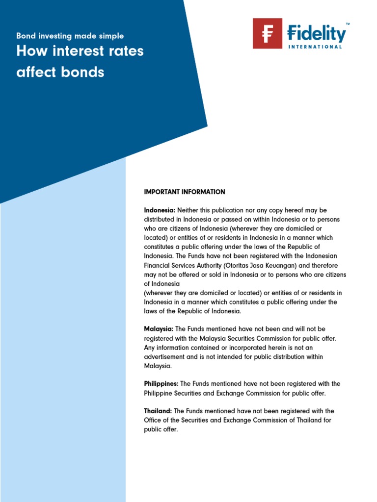 How Interest Rates Affect Bonds | PDF | Bonds (Finance) | Interest Rates