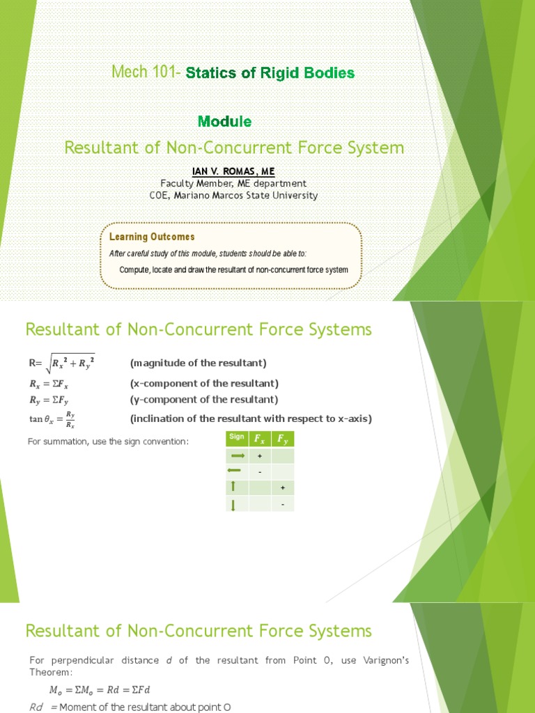 Module 2-Lesson 6 Mech 101 | PDF | Physics | Mechanics