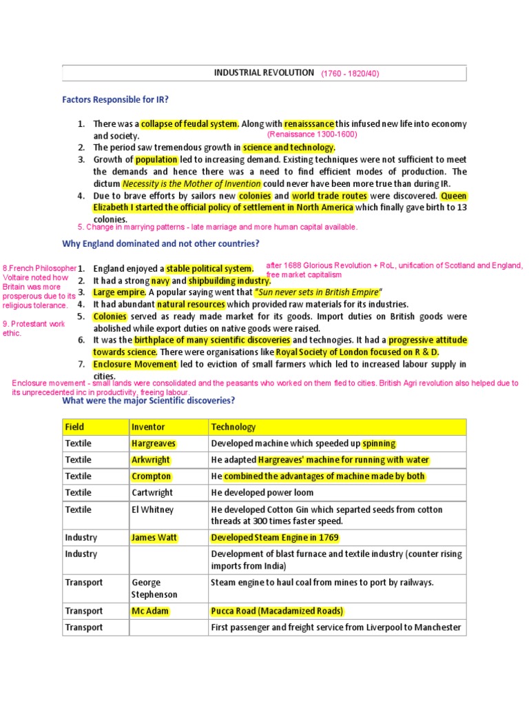 Notes World History | PDF | Socialism | Capitalism
