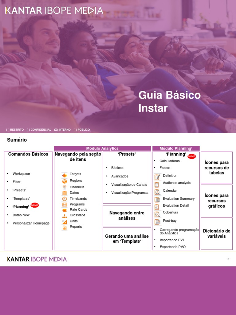Guia Básico Instar Analytics | PDF | Janela (informática)
