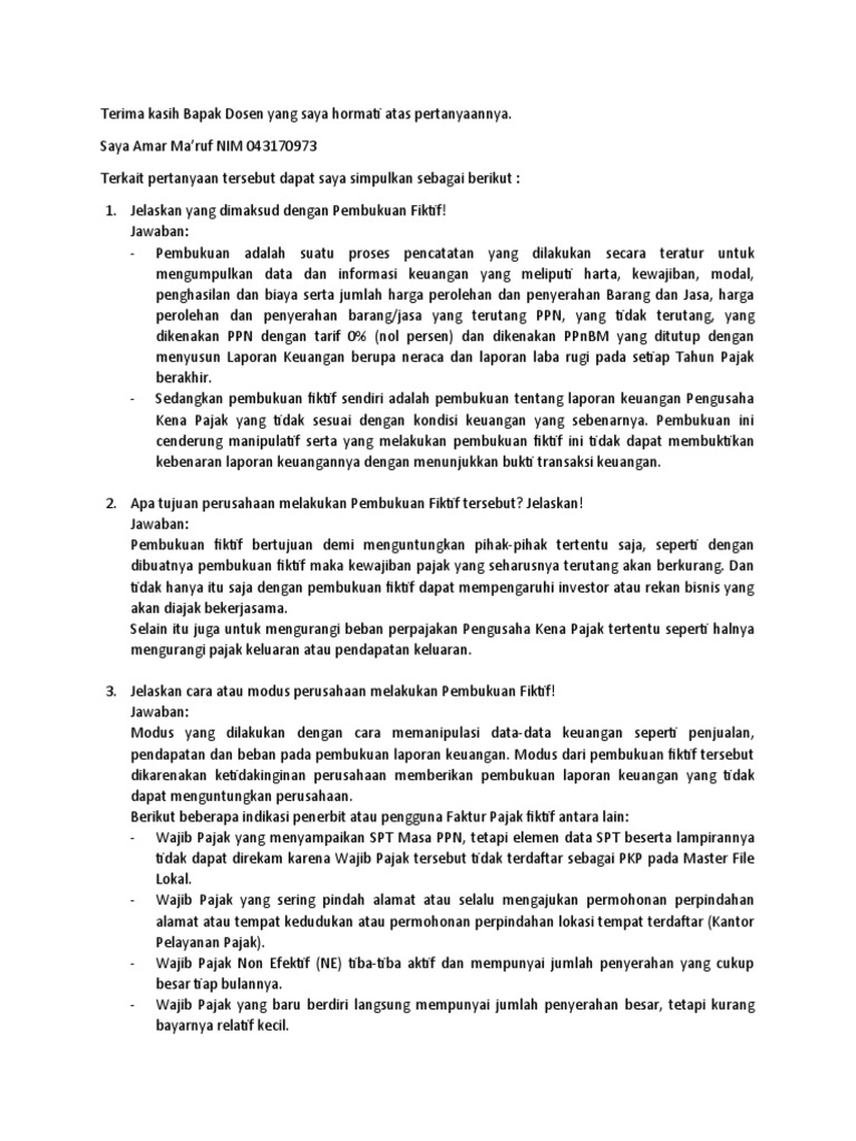 Diskusi 5 - Etika Bisnis | PDF