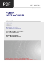 Une-En 61439-1 | PDF | Aislador (Electricidad) | Resistencia Eléctrica y Conductancia