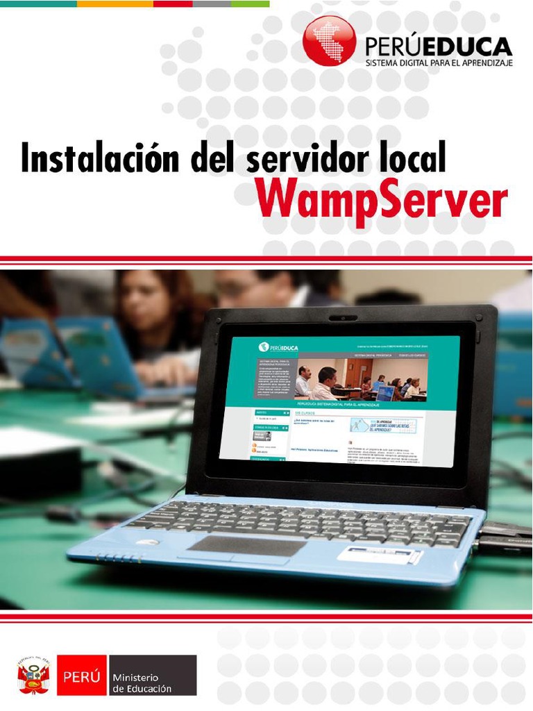 Paso 01 Instalación Del WampServer | PDF | Servidor (Computación) | Software de la aplicacion