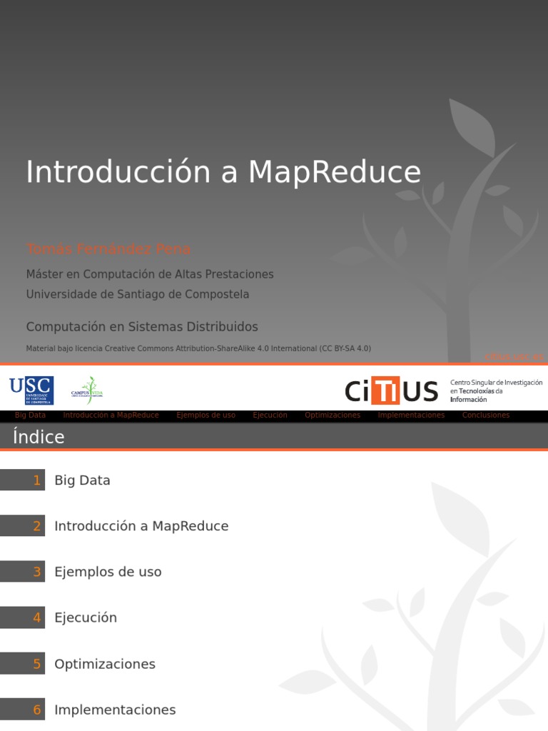 Mapreduce CSD 131217141639 Phpapp01 | PDF | Mapa reducido | Apache Hadoop