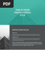 Geometry Conditional Statements Project | PDF | Advertising | Communication