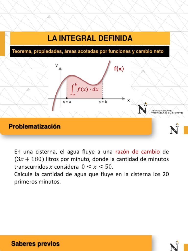 10-Mate 1 Neg-Integ Definida | PDF | Integral | Cálculo