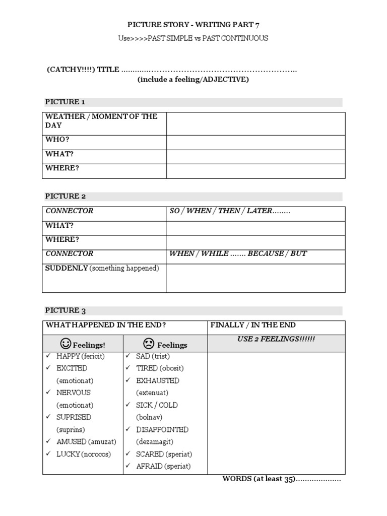 Writing Engaging Picture Stories | PDF | Self-Improvement